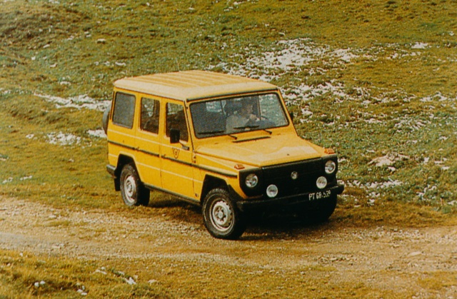 Puch G Österreichische Post. Kunststoffmodell auf WIKING-Basis im ...